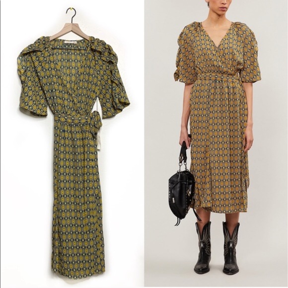 HappyxNature | Dresses | Geometric Wrap Dress | Poshmark